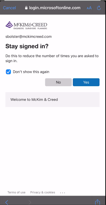UKG Mobile Sign In – McKim & Creed Service Desk